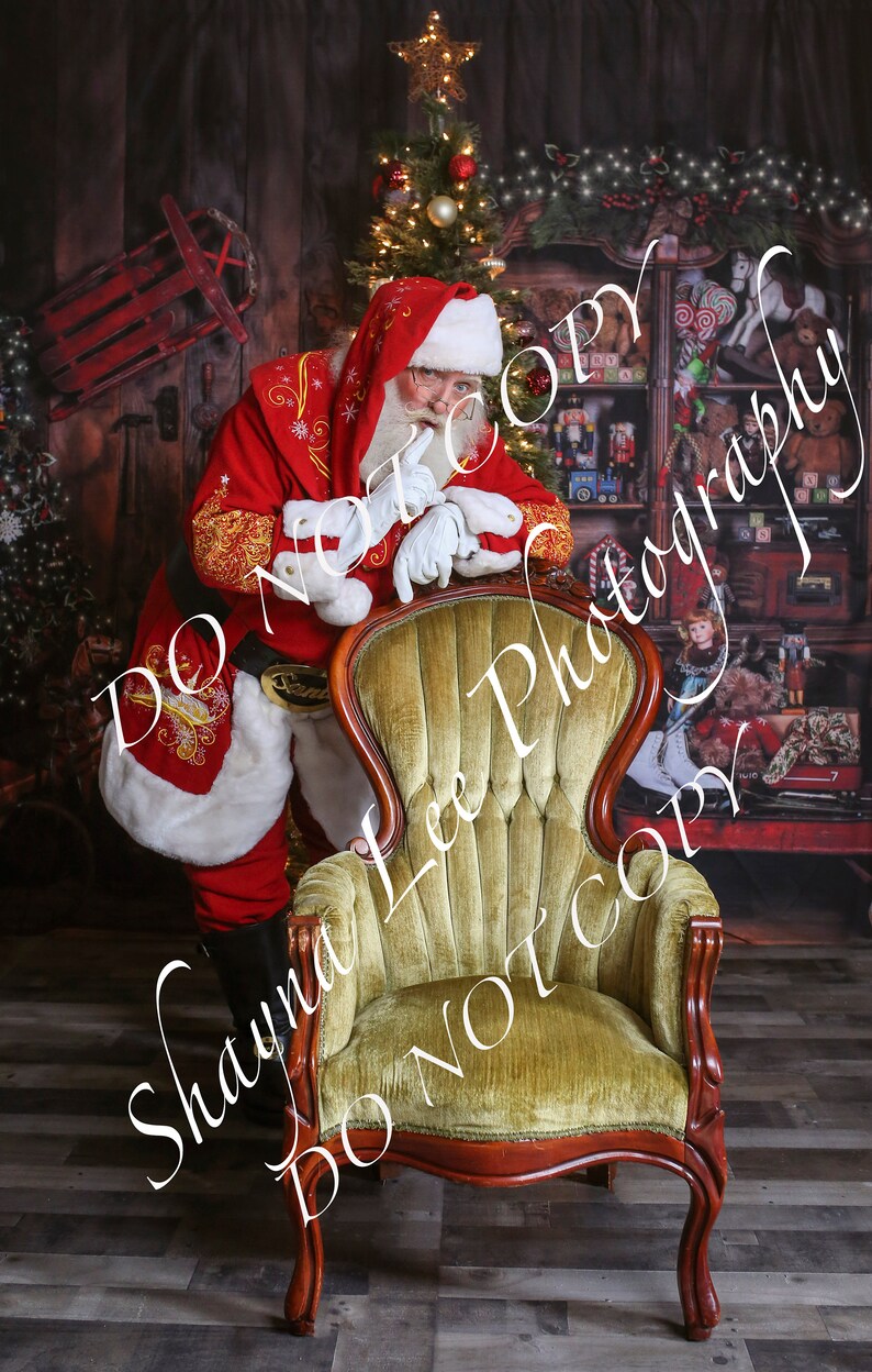Digital Photoshop Template Santa Claus Composite Image - Etsy