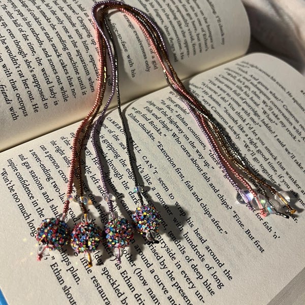Beaded Book Marks - Etsy