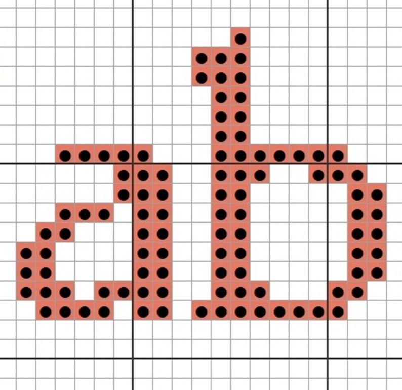 Christmas Alphabet Cross Stitch Pattern for Monogram Ornament With ...