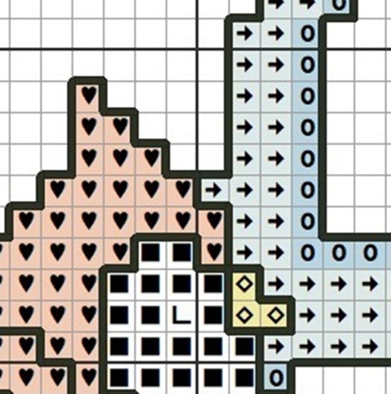 Christmas Alphabet Cross Stitch Pattern With Red Cardinals for Monogram ...