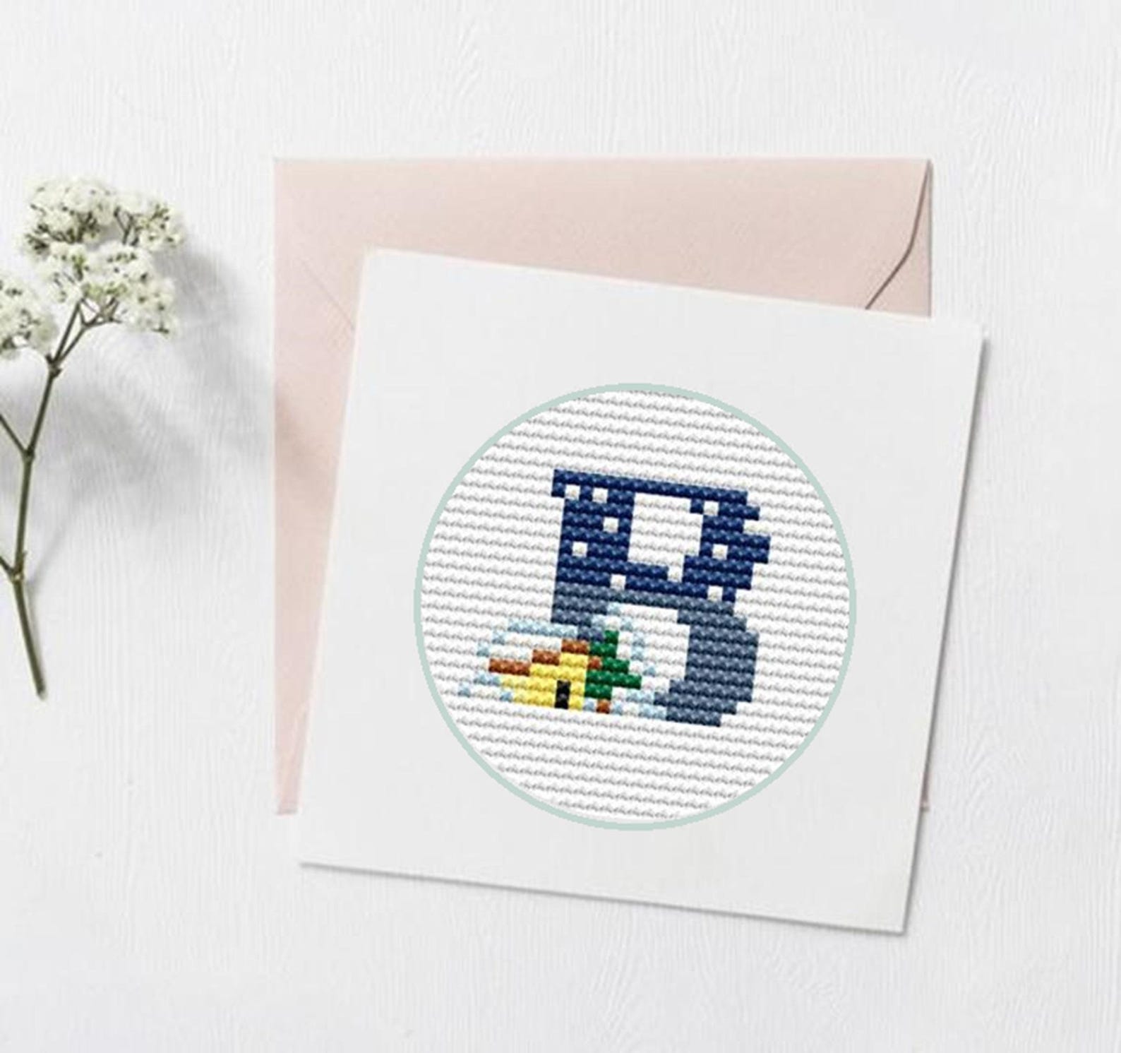 Christmas Alphabet Chart Cross Stitch Pattern, Monogram Letters, ABC ...