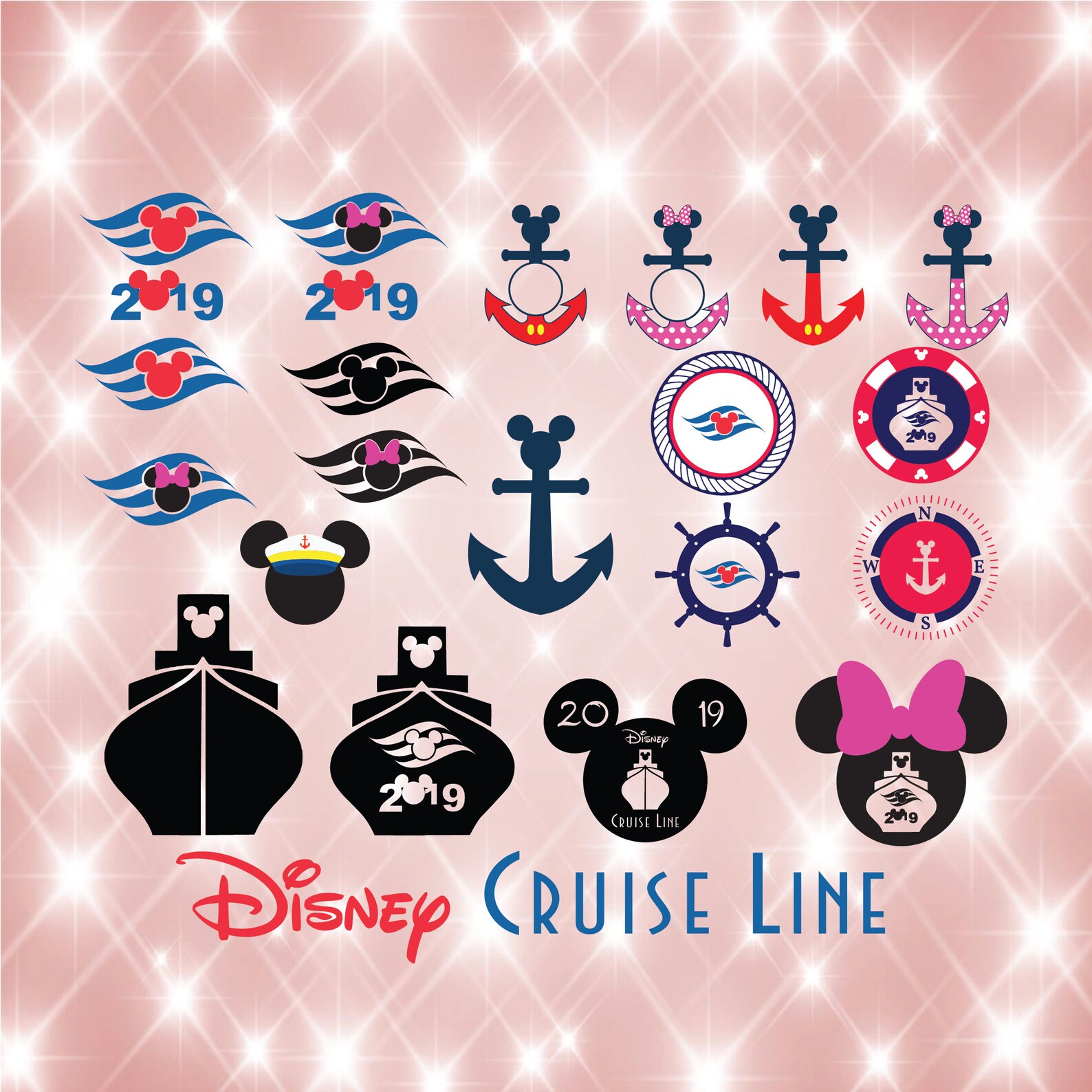 Disney Cruise Line svg Disney Line logo Vector Mickey svg | Etsy
