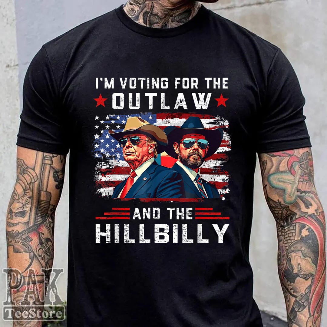 Ridin With the Outlaw and the Hillbilly Trump Shirt, Election ...