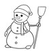CHRISTMAS COLORING - 20 Pages, Santa, Reindeer, Gingerbread Man, Elf ...