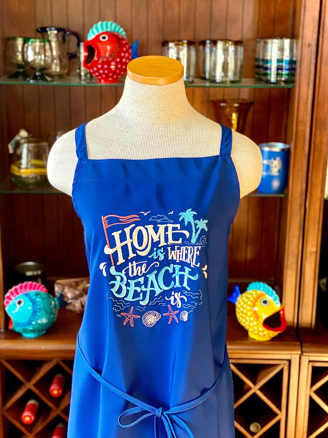 Bright Beach Apron - Etsy