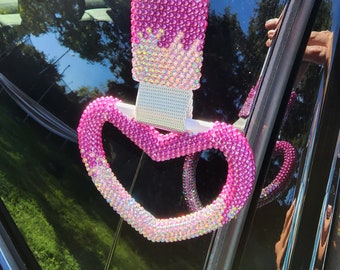 Rhinestone Bling Ring - Etsy