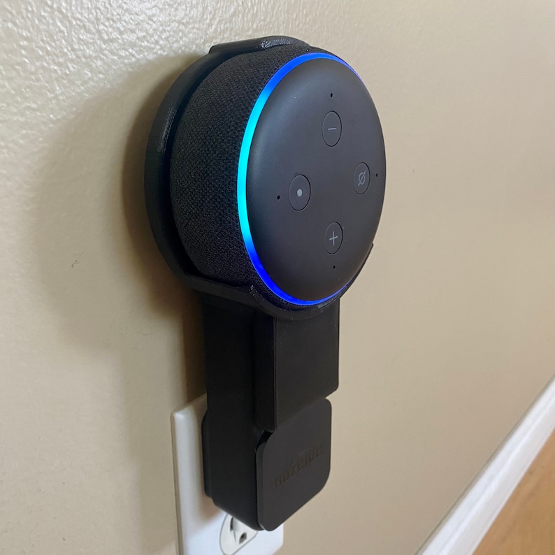 Amazon Echo Dot Gen 3 Power Outlet Mount 3D Printed - Etsy