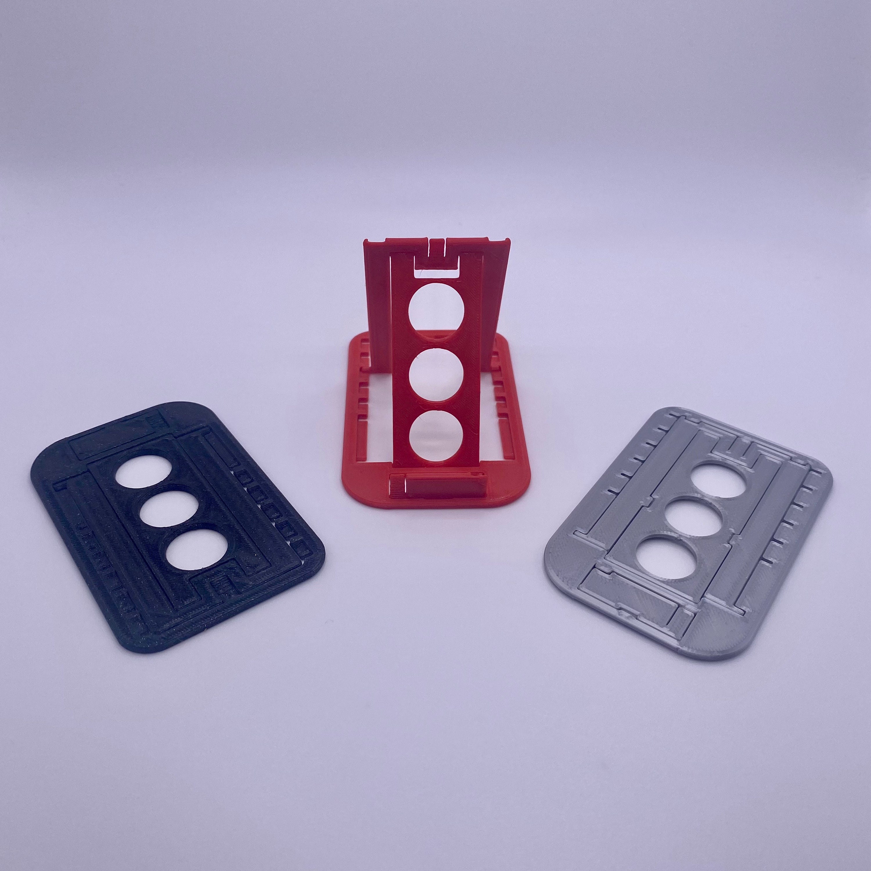 Credit Card Sized Phone Stand | Foldable 3D Printed - Etsy