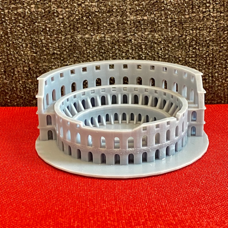 Mini Colosseum Replica 3D Printed - Etsy