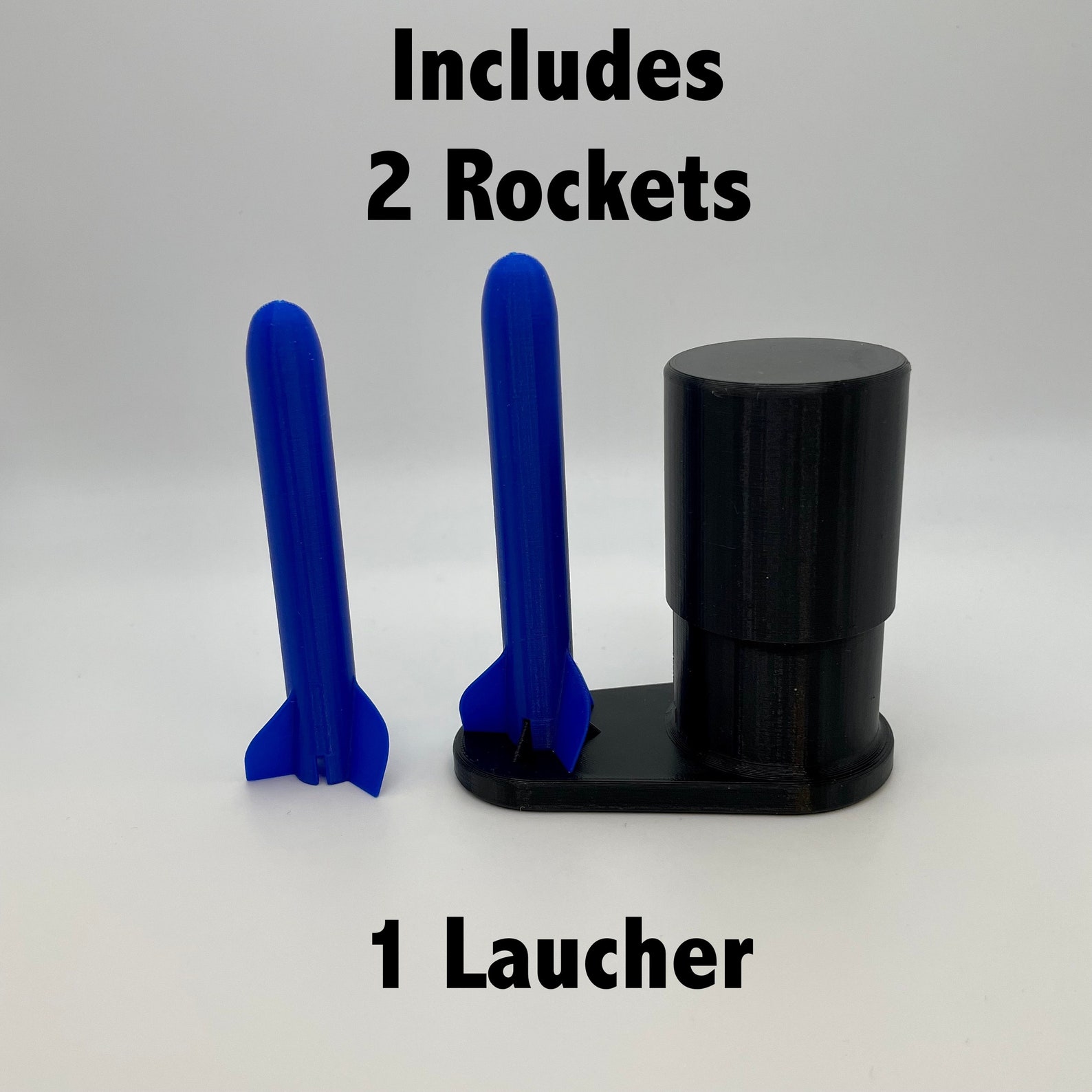Desktop Stomp Rocket 3D Printed Toys - Etsy