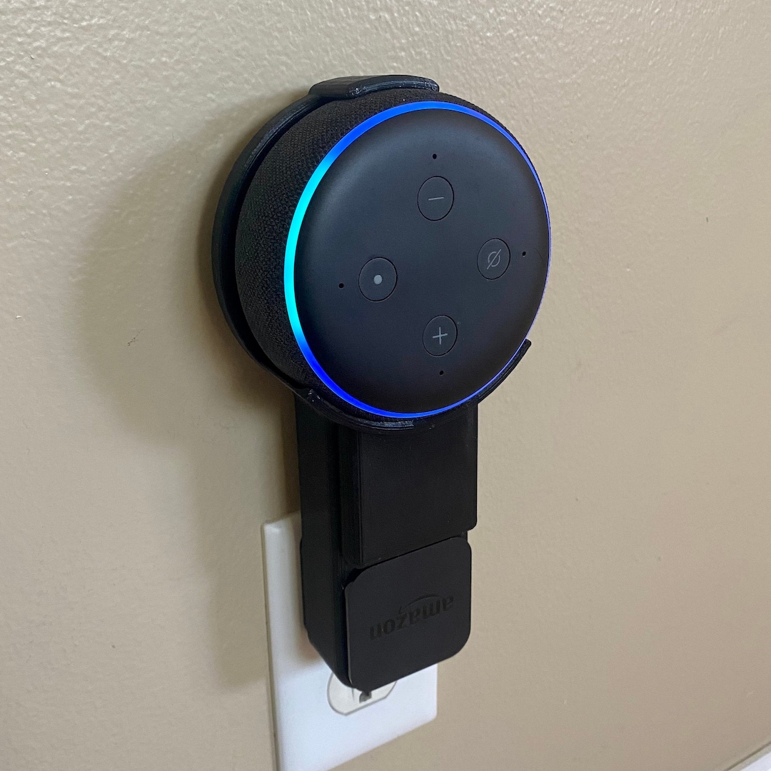 Amazon Echo Dot Gen 3 Power Outlet Mount | 3D Printed - Etsy