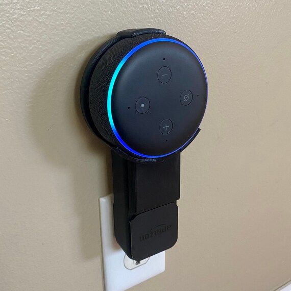 Amazon Echo Dot Gen 3 Power Outlet Mount 3D Printed - Etsy
