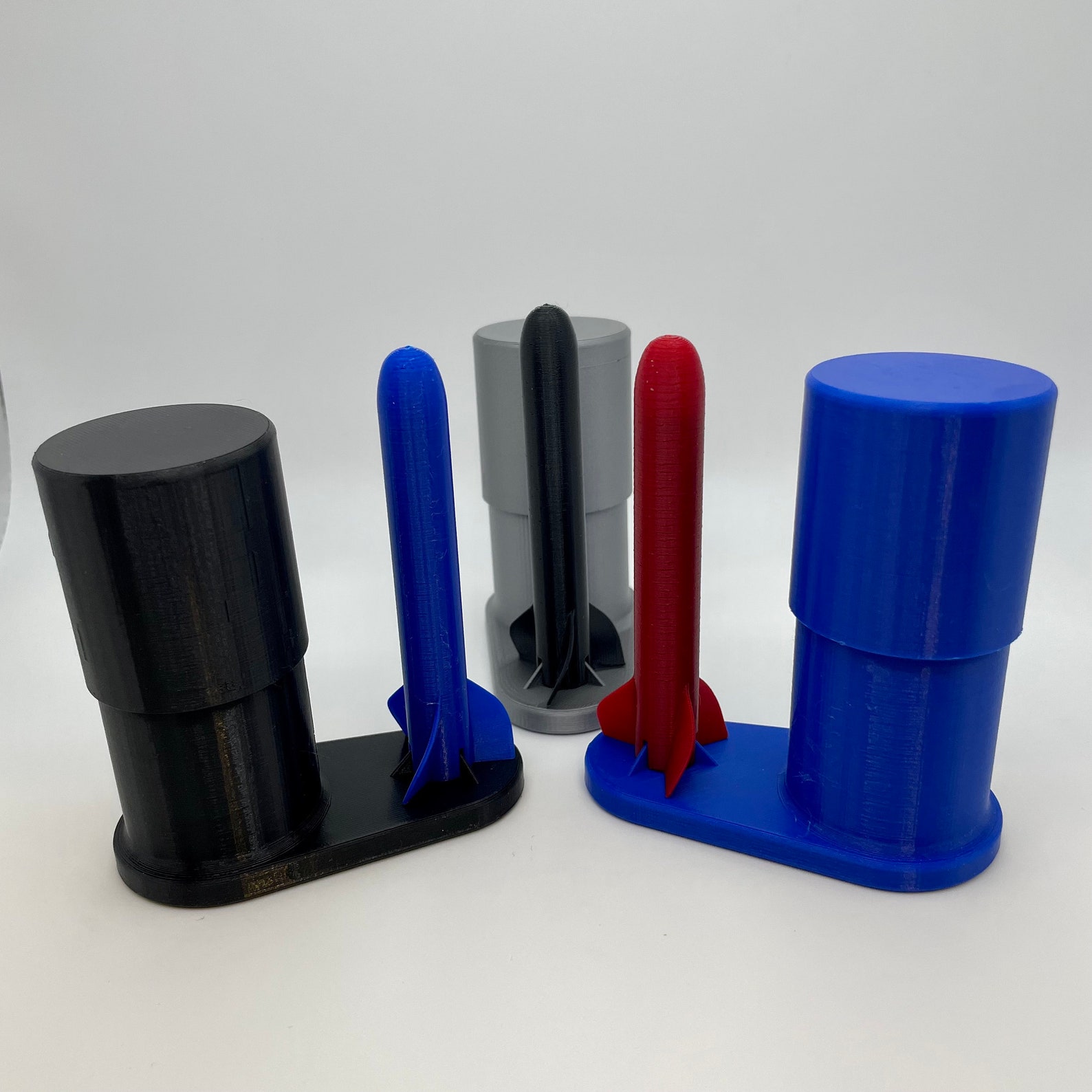 Desktop Stomp Rocket 3D Printed Toys - Etsy