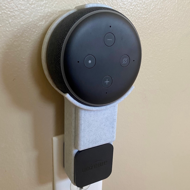 Amazon Echo Dot Gen 3 Power Outlet Mount 3D Printed - Etsy