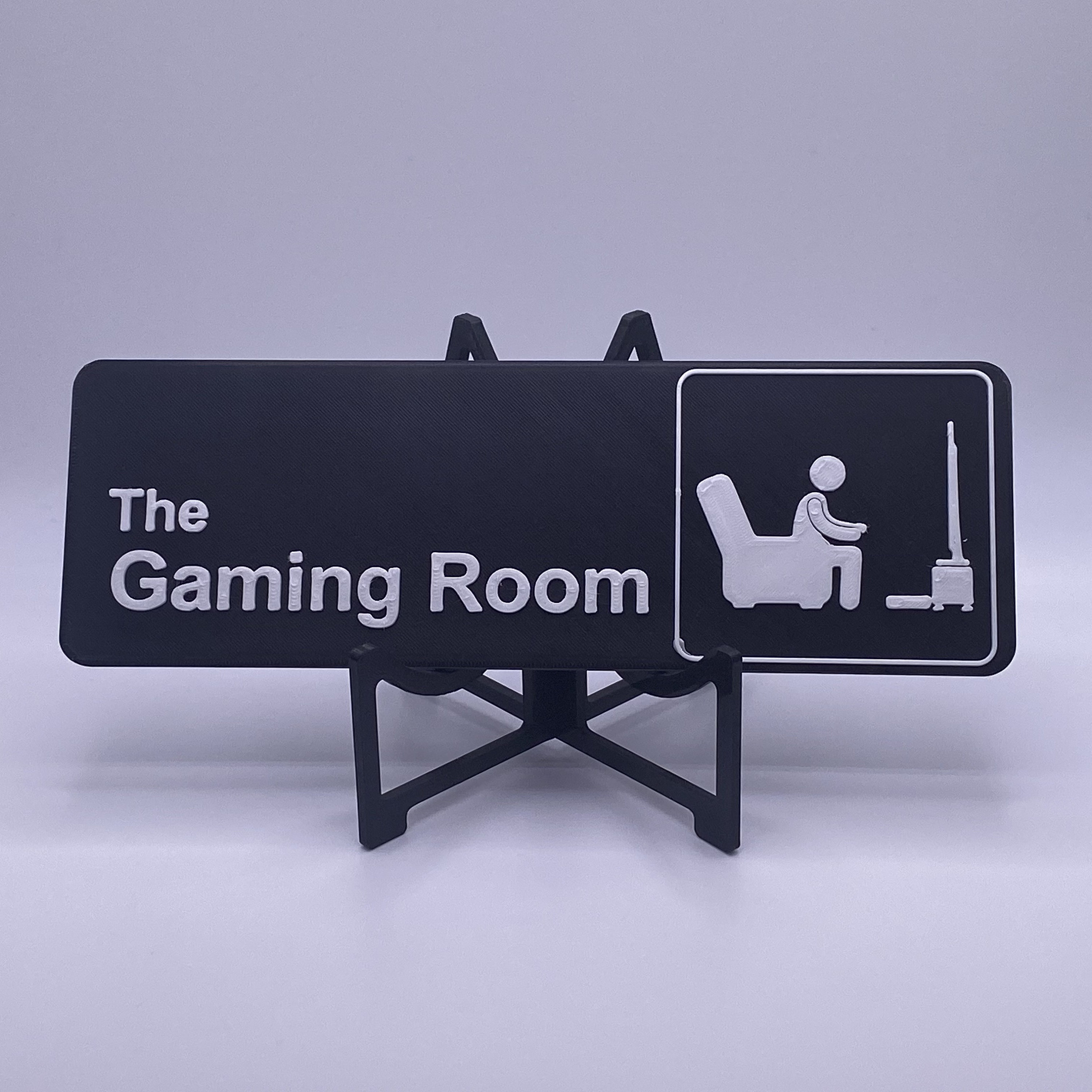 The Gaming Room Sign 3D Printed Office Theme Sign the - Etsy
