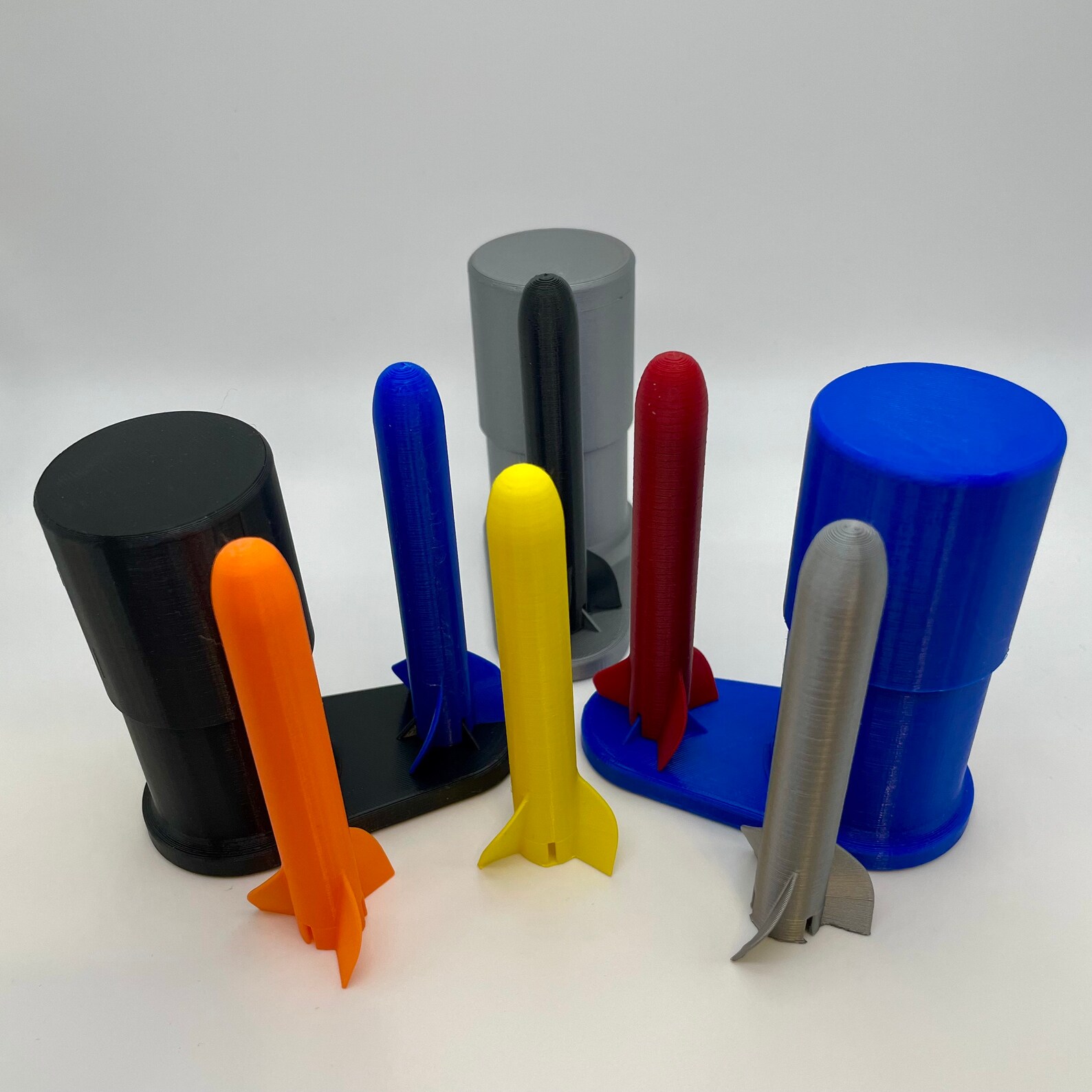 Desktop Stomp Rocket 3D Printed Toys - Etsy