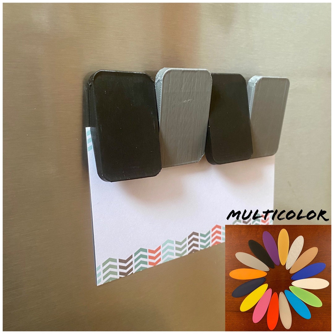 Refrigerator Magnets Set of 4 | Flip Magnet | 3D Printed Fridge Magnet ...