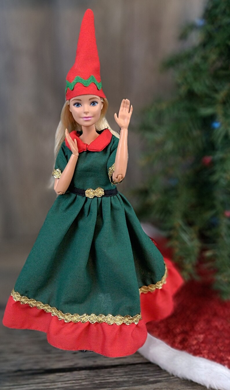 Elf Dress for Fashion Dolls - Etsy