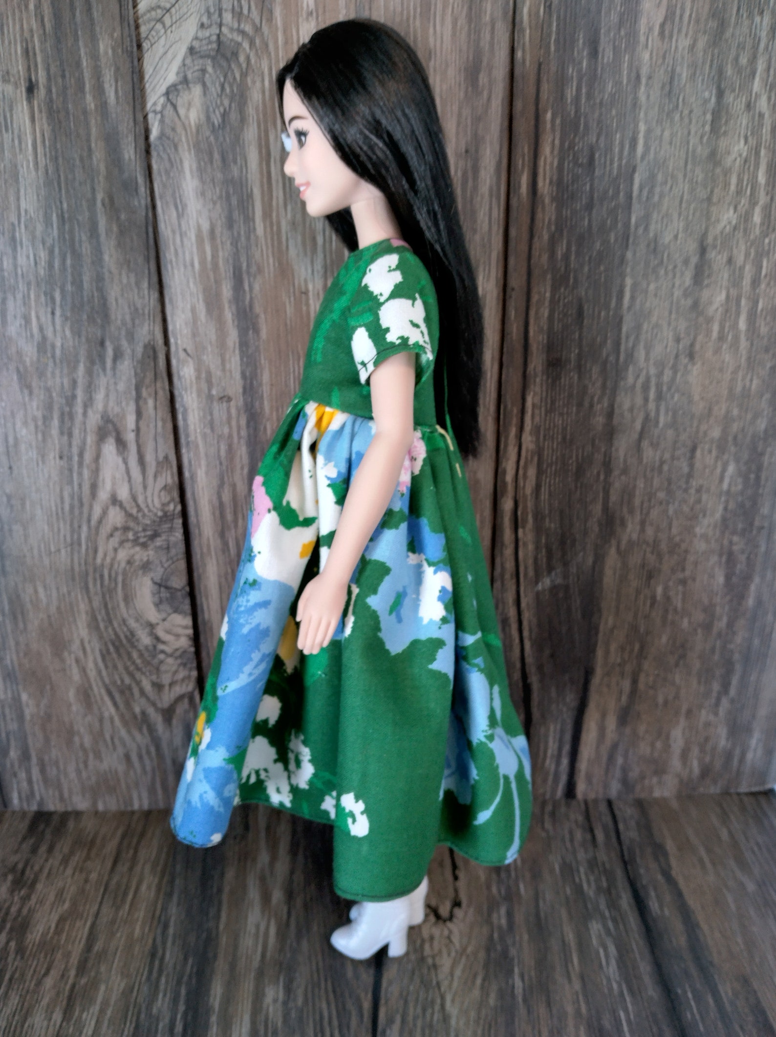 Green 13 Inch Fashion Doll Dress - Etsy