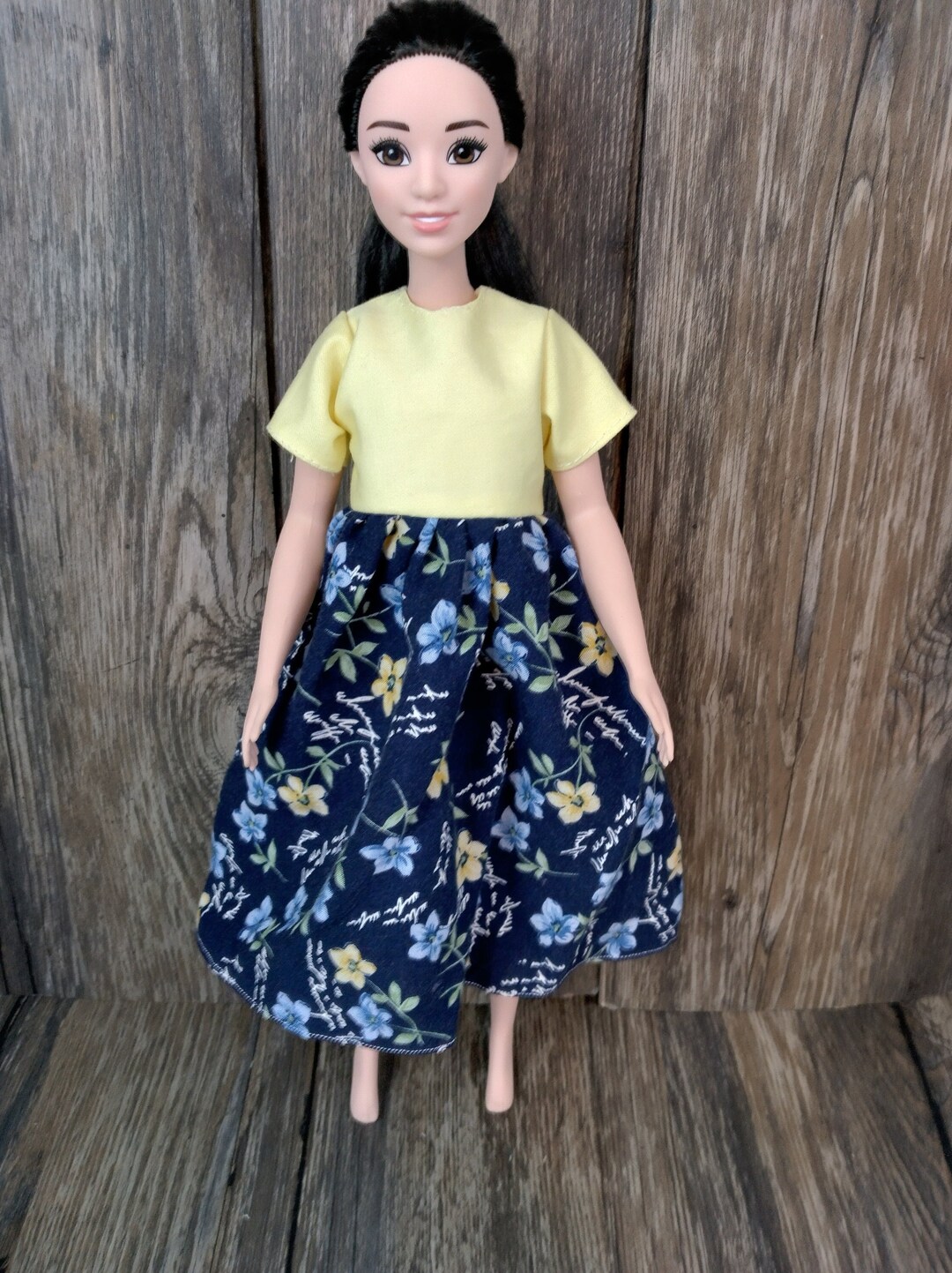 Yellow My Larg 13 Inch Fashion Doll Dress - Etsy