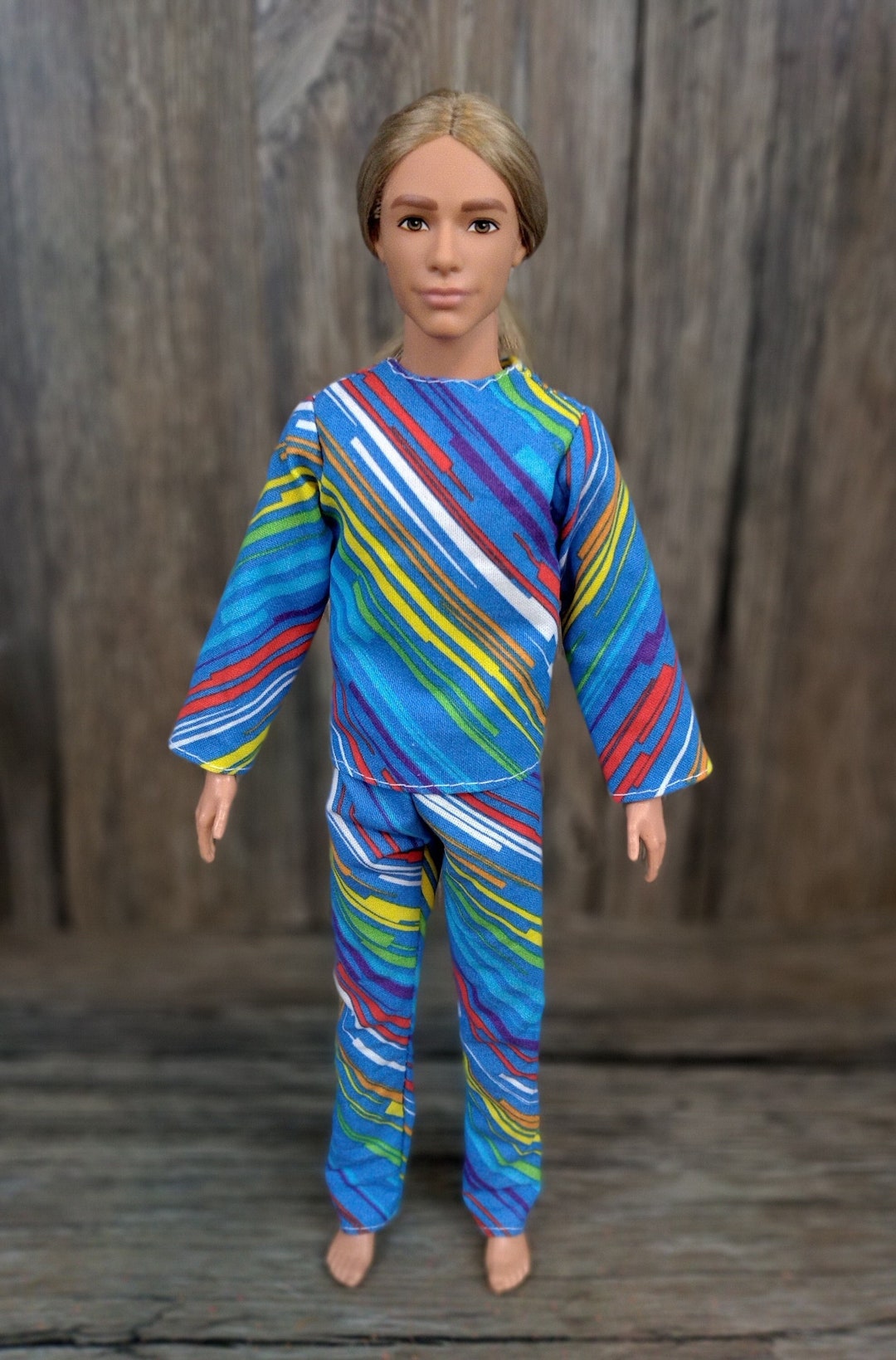 12 Inch Male Fashion Doll Pajamas - Etsy