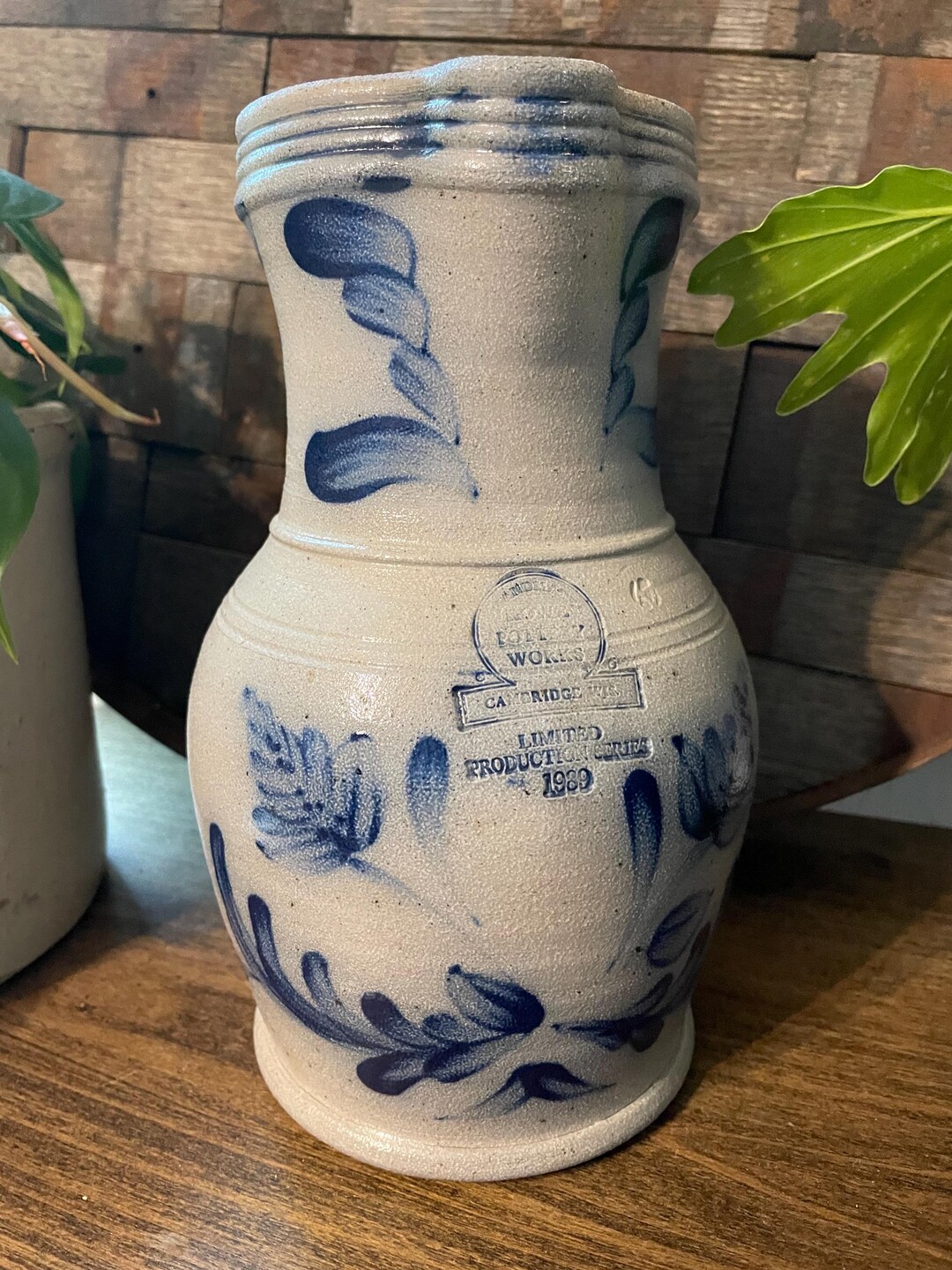 Vintage Rowe Pottery Works 1989 Limited Production Series Pitcher ...