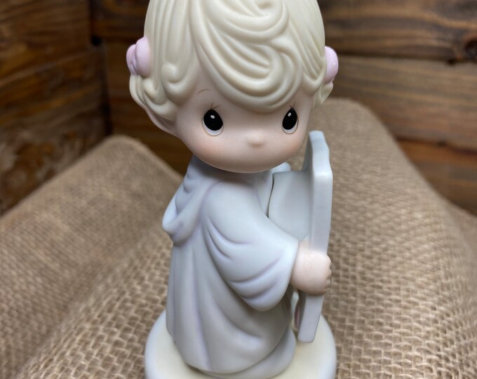 Vintage Precious Moments Figure *congratulations, Princess" by Enesco ...