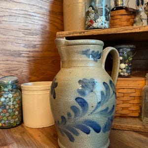 Rowe Pottery Works 1999 HISTORICAL Collection 1.25 Gallon Pitcher 11 ...