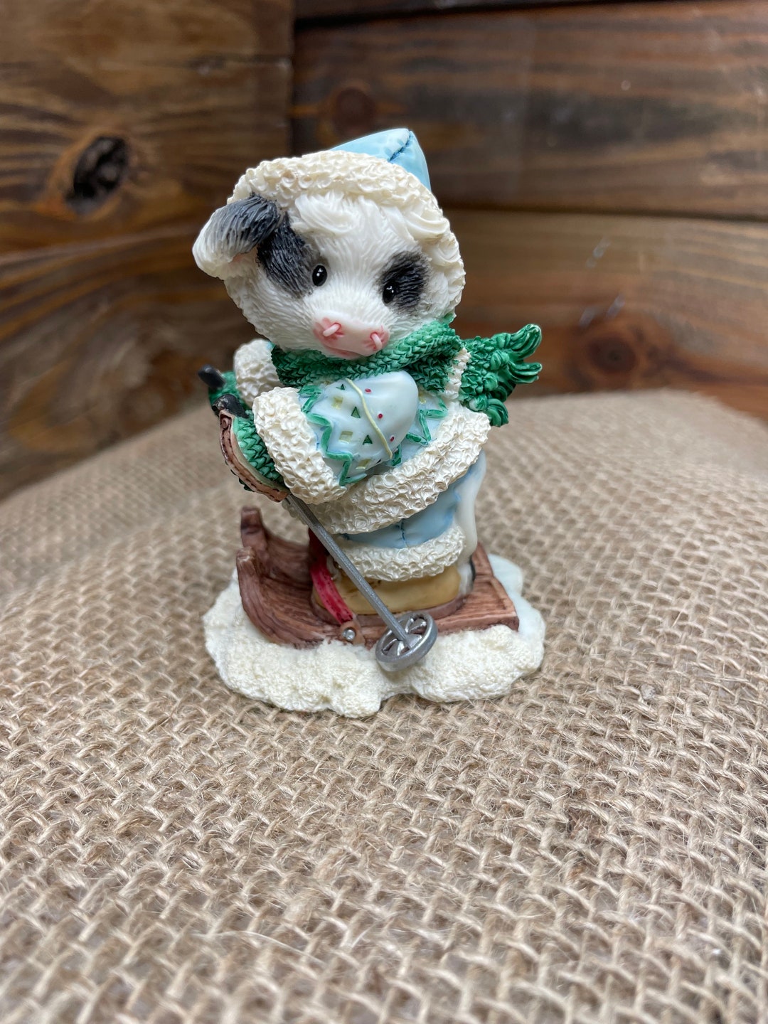 Mary Moo Moos -january- "ski Moo Later" 1996 - Etsy