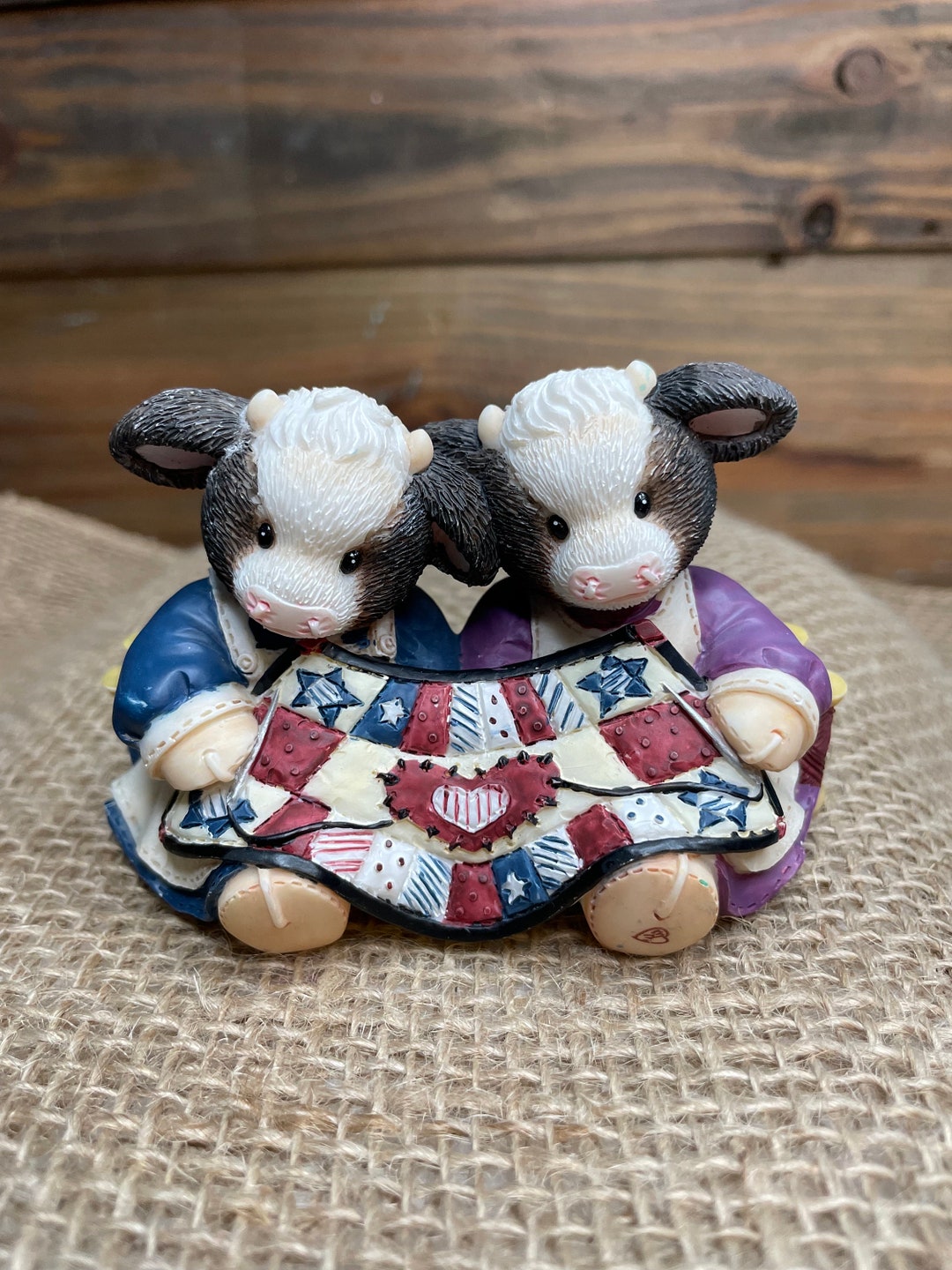 Mary Moo Moos when Friends Meet Hearts Warm 1999 - Etsy