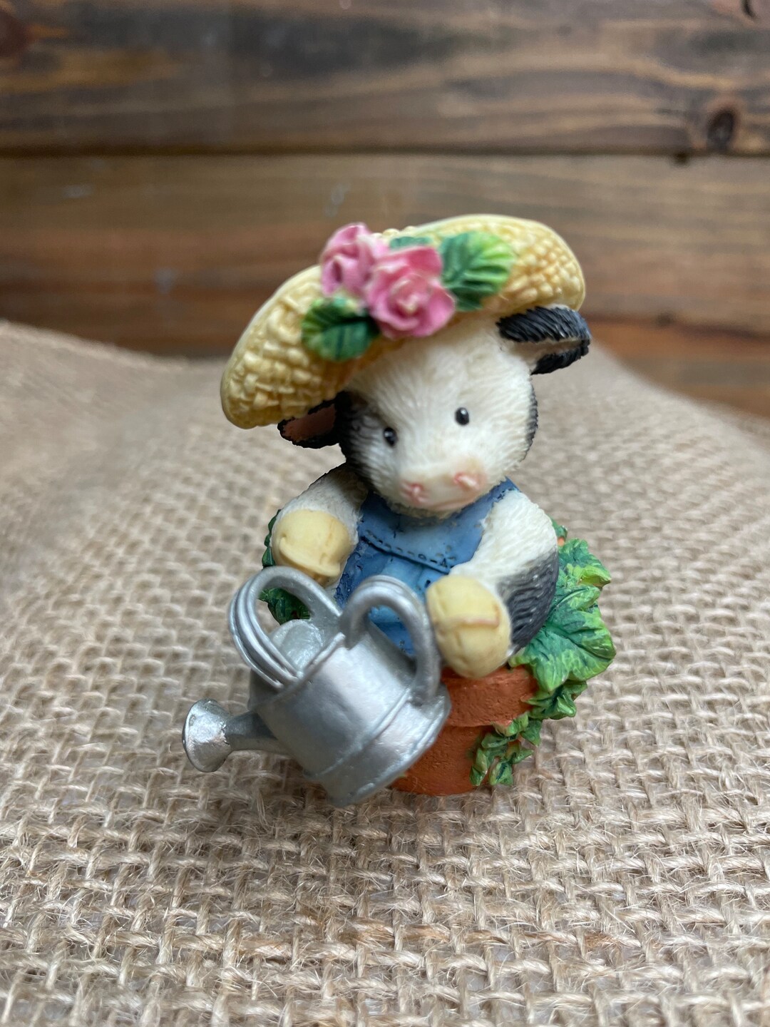 Mary Moo Moos - "water Friends For" - Flower Pot 1996 - Etsy