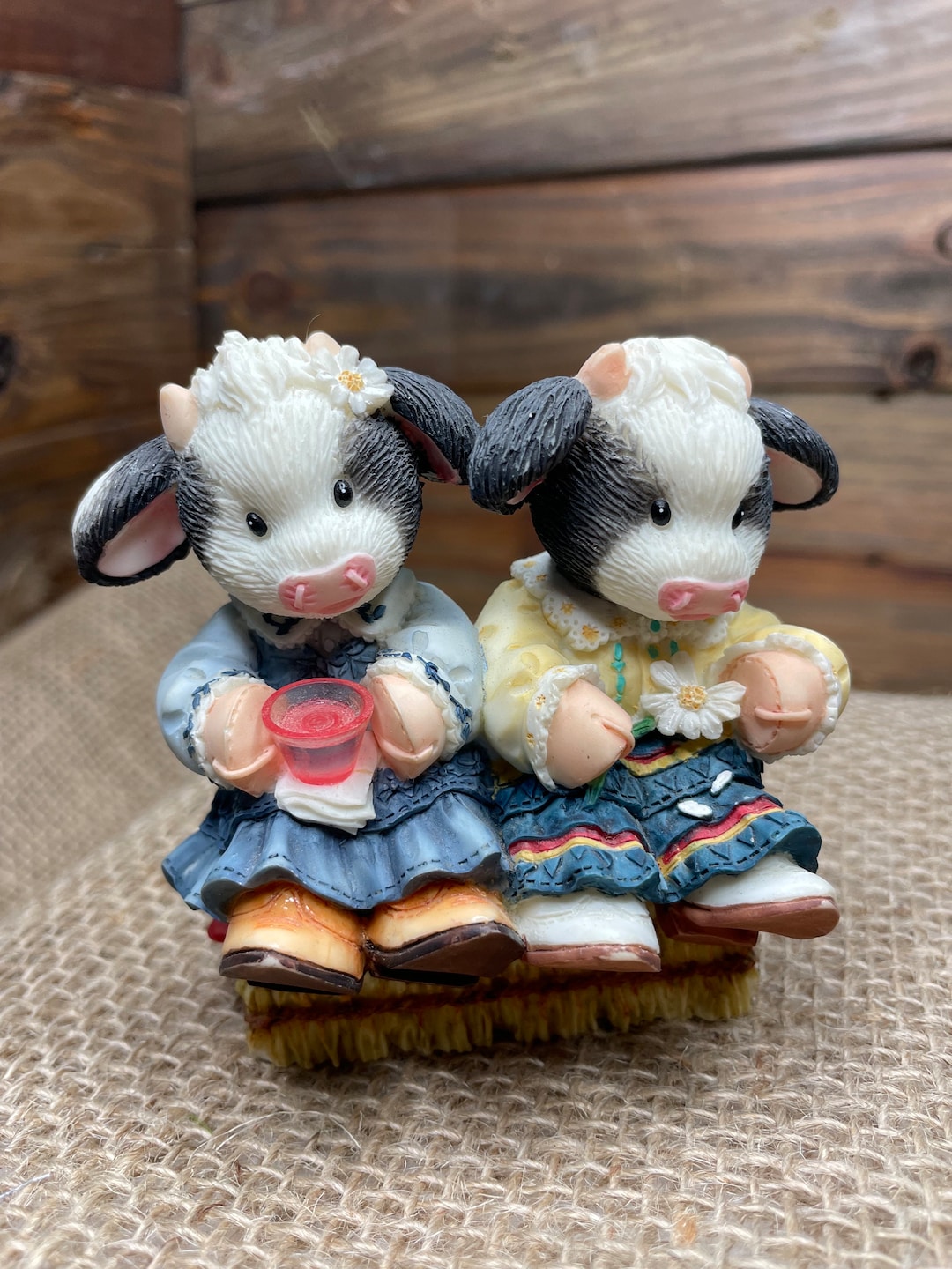 Mary Moo Moos - "a Friend is Always There Beside Moo 1998 - Etsy