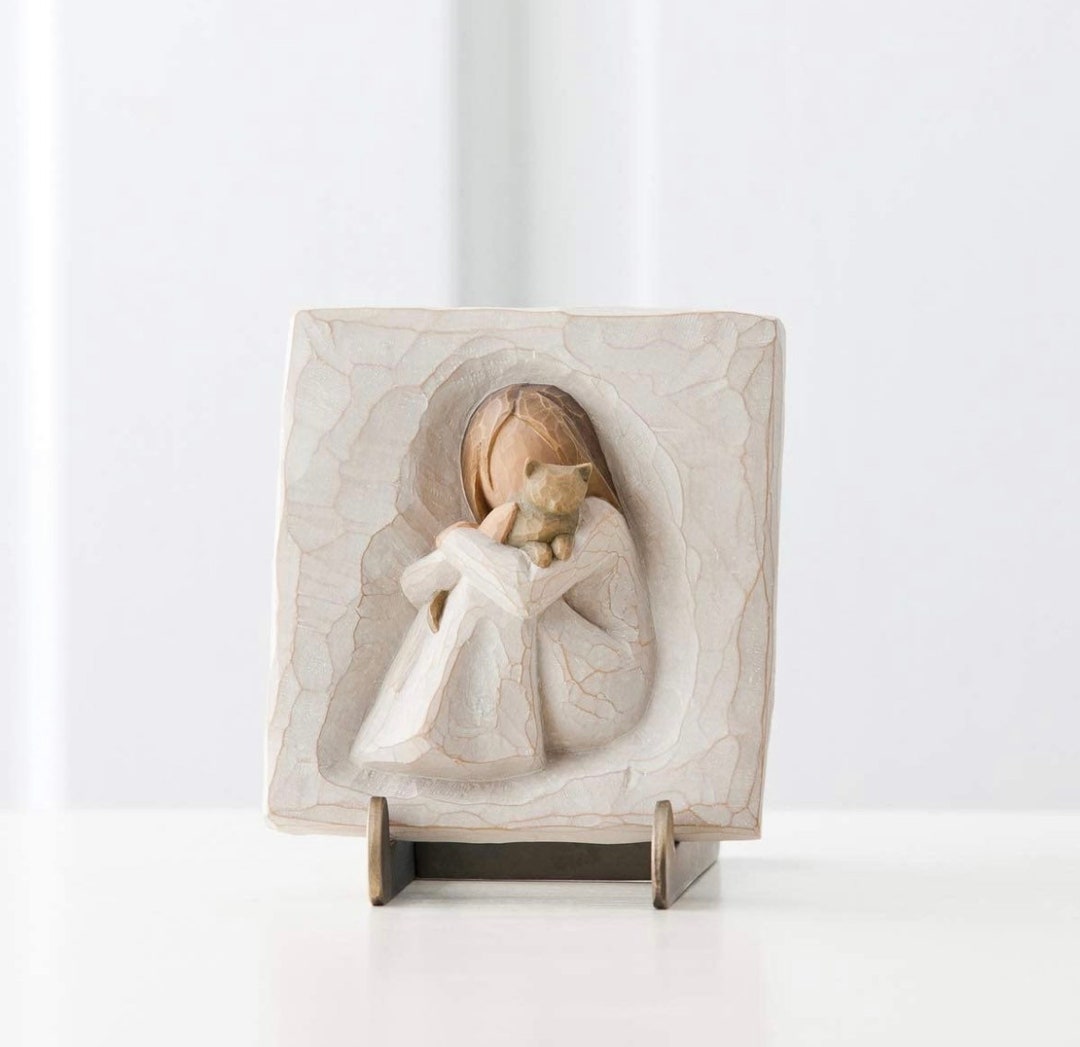 Comfort Plaque- Willow Tree-sentiment Written Inside Box: “an Embrace ...