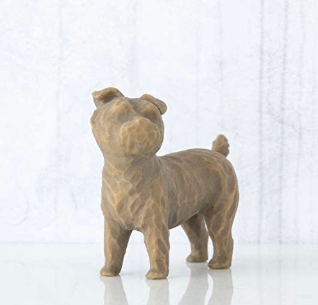 Love My Dog ( Small Standing ) - Willow Tree by Susan Lorde - Etsy