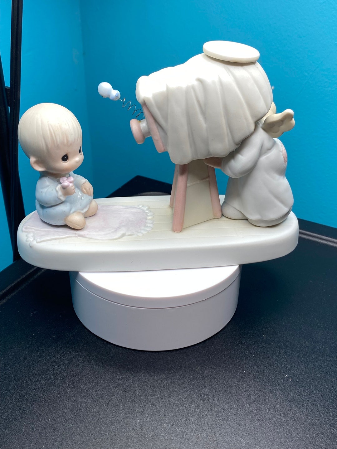 Vintage Precious Moments Figure *baby's First Picture" by Enesco ...