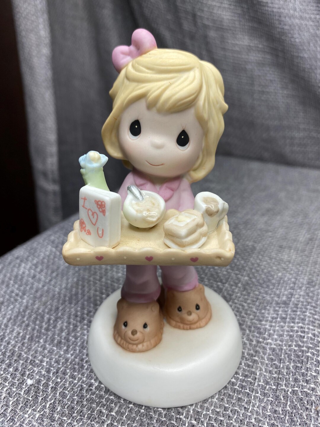 Vintage Precious Moments Figure *I Love You for All You Do-by Enesco ...