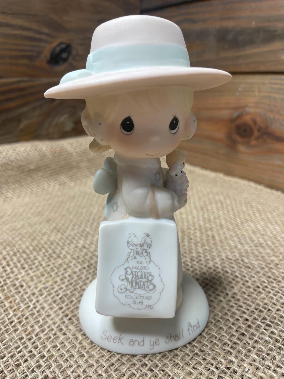 Vintage Precious Moments Figure * Seek and Ye Shall Find by Enesco 1984 ...