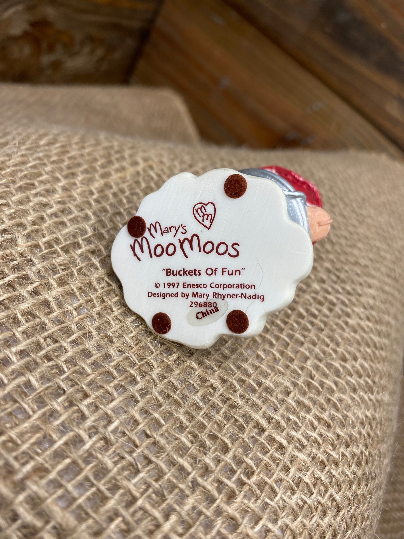 Mary Moo Moos - "buckets of Fun" 1997 IN BOX - Etsy