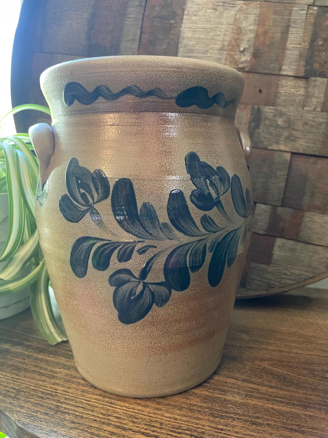 Vintage Rowe Pottery Works 2001 Historical Canister W/lid 10 ...