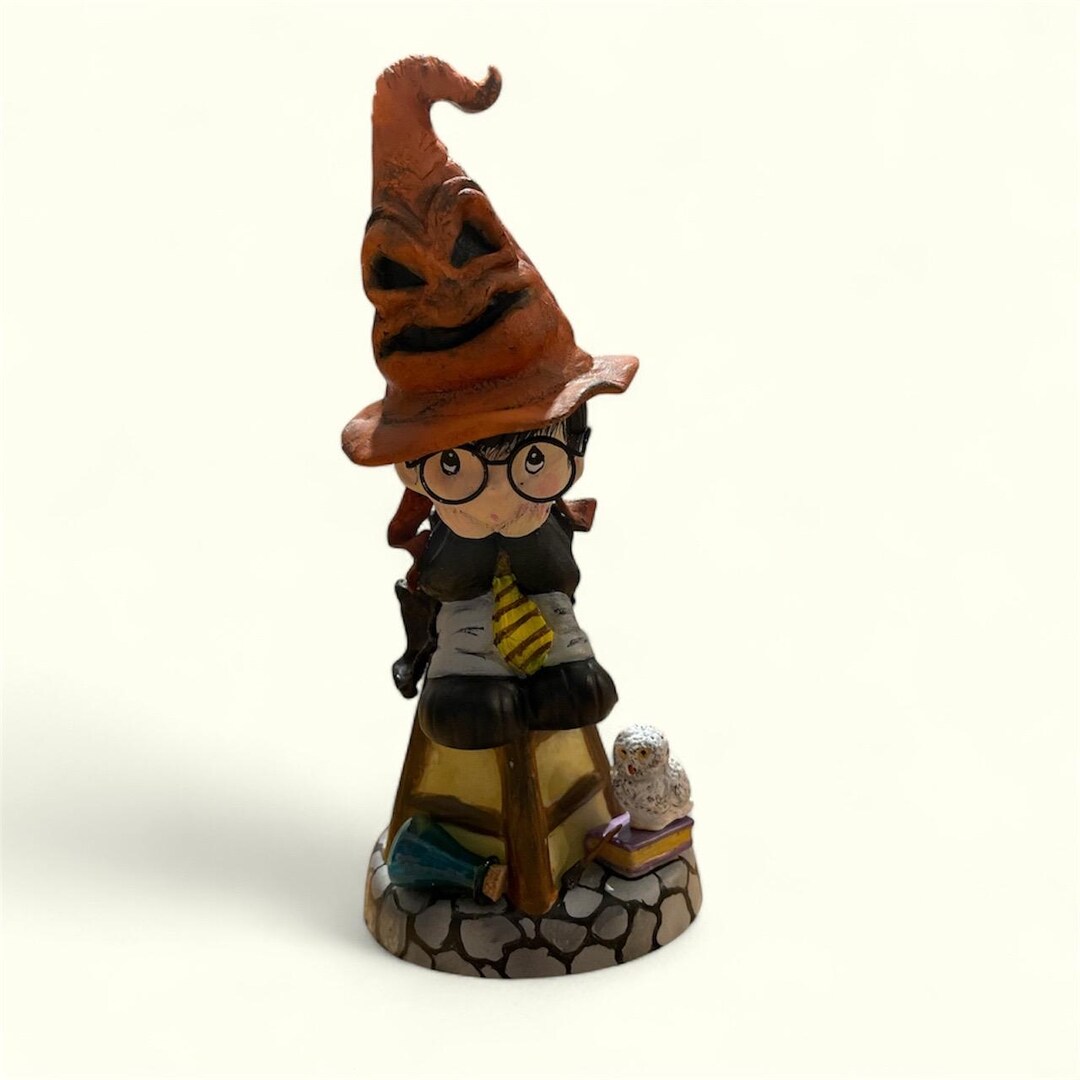 Vintage Precious Moments Figure Upcycled Into Harry Potter With Sorting ...