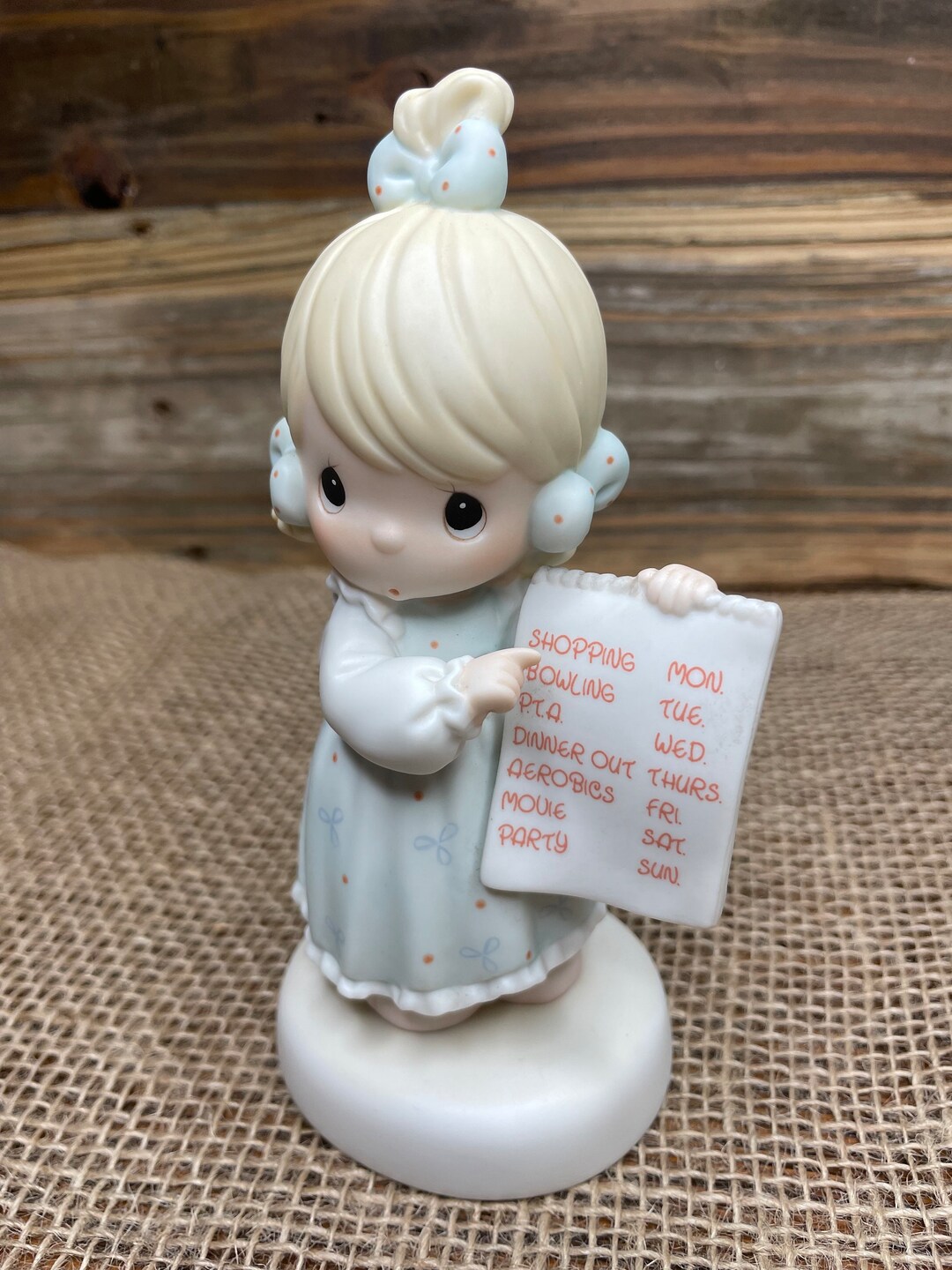 Vintage Precious Moments Figure *have You Any Room for Jesus by Enesco ...