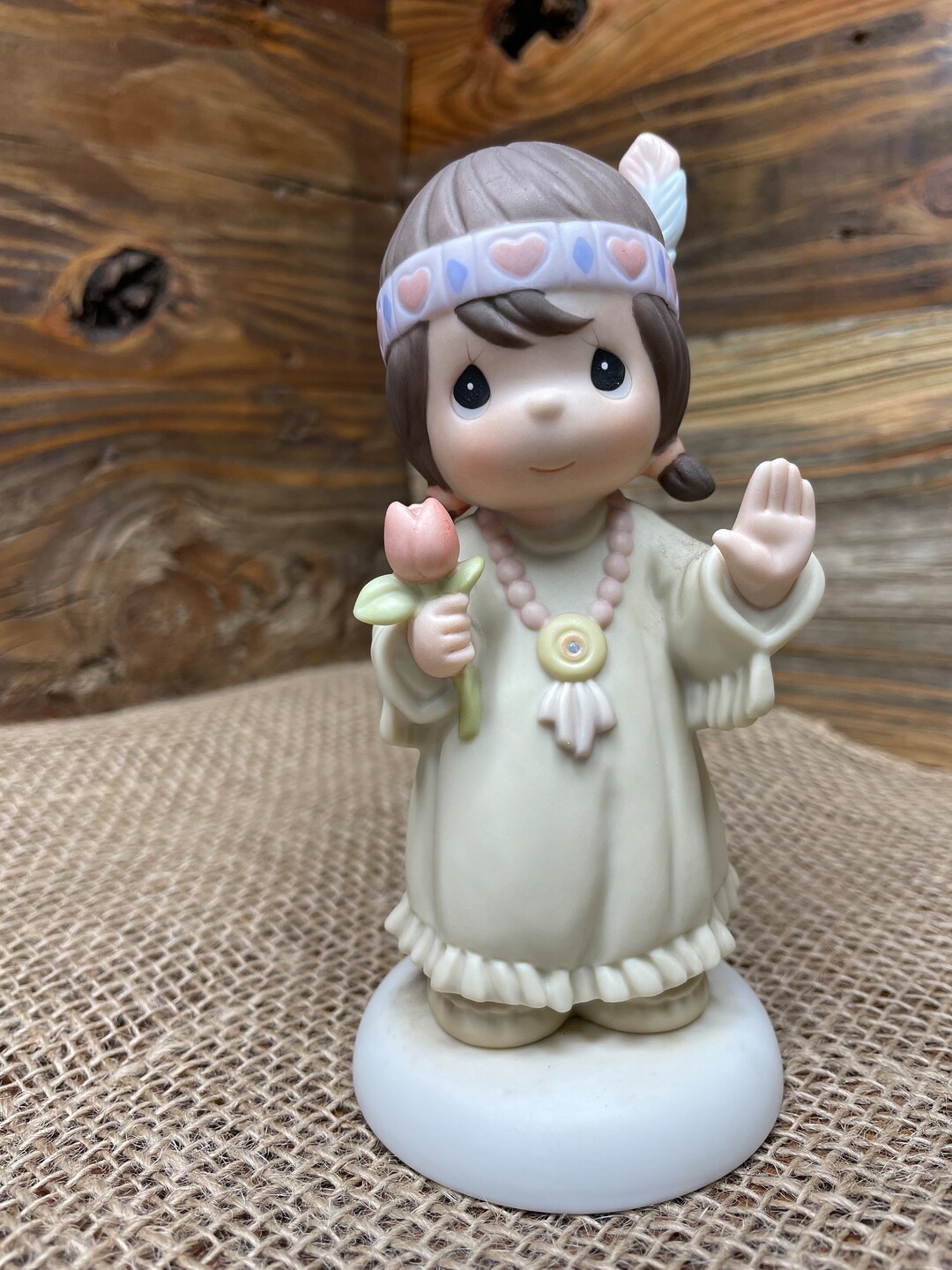 Vintage Precious Moments Figure *bless Um You by Enesco (retired) 1992 ...