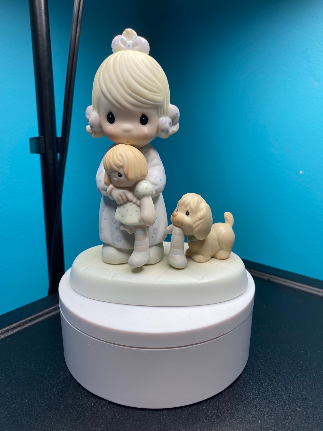 Vintage Precious Moments Figure *something is Missing When You're Not ...