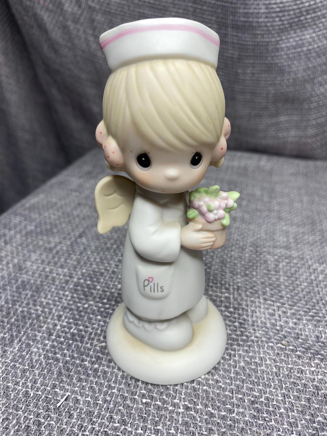 Vintage Precious Moments Figure *angel of Mercy -by Enesco (retired) - Etsy