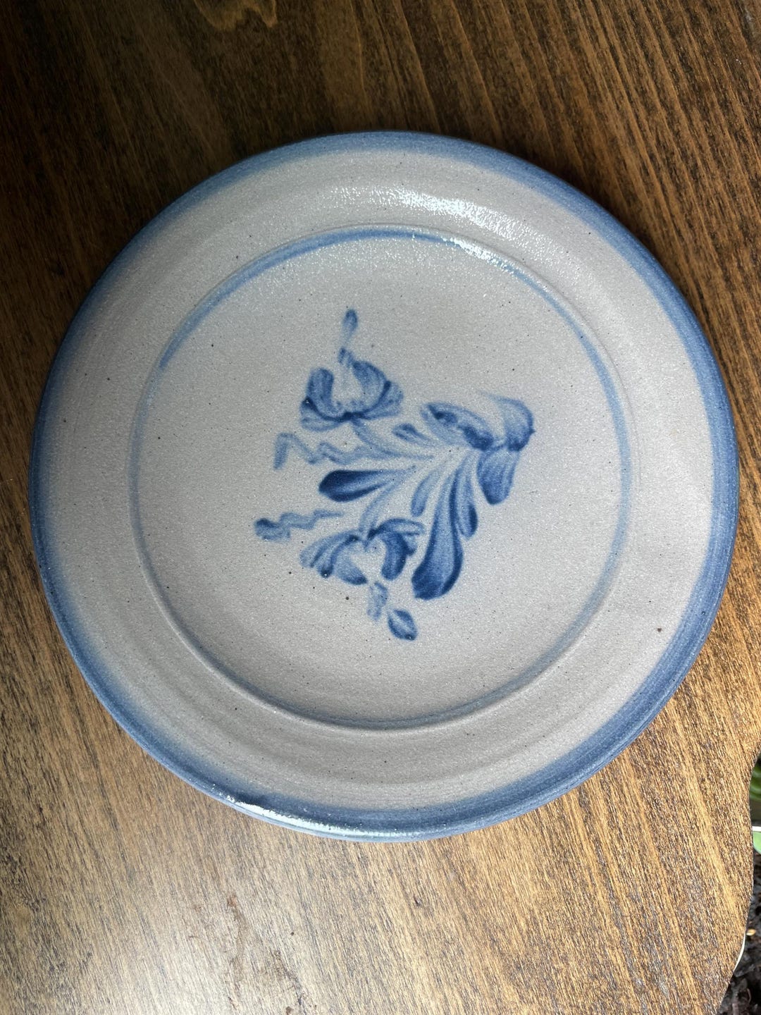 Vintage Rowe Pottery Works Miniature Signed 30th Anniversary Pie Plate ...