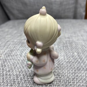 Vintage Precious Moments flower Girl by Enesco retired 1983 - Etsy