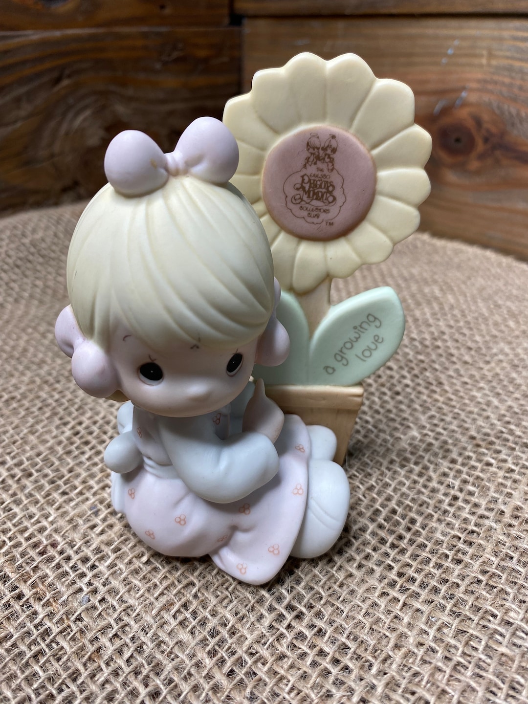 Vintage Precious Moments Figure *A Growing Love by Enesco (retired ...