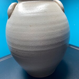Rowe Pottery Works 10” 1989 Limited Series With Lid Blue Salt Glaze ...