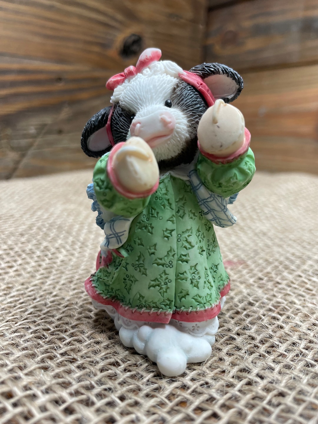 Mary Moo Moos - "sending Moo the Peace of the Season" 1998 - Etsy