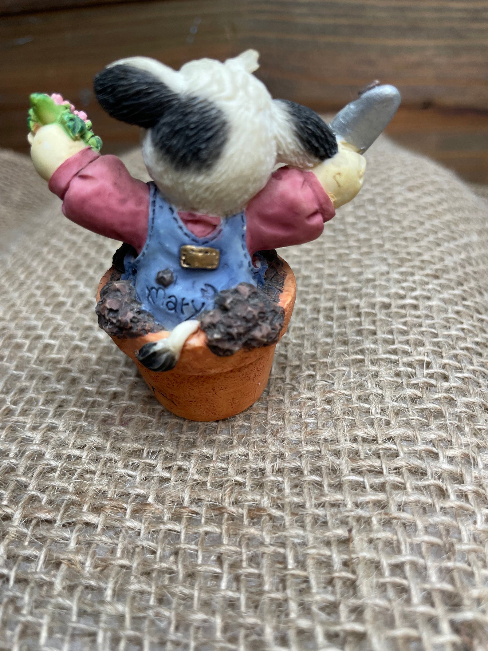Mary Moo Moos - "peek-a-moo" Flower Pot 1996 - Etsy